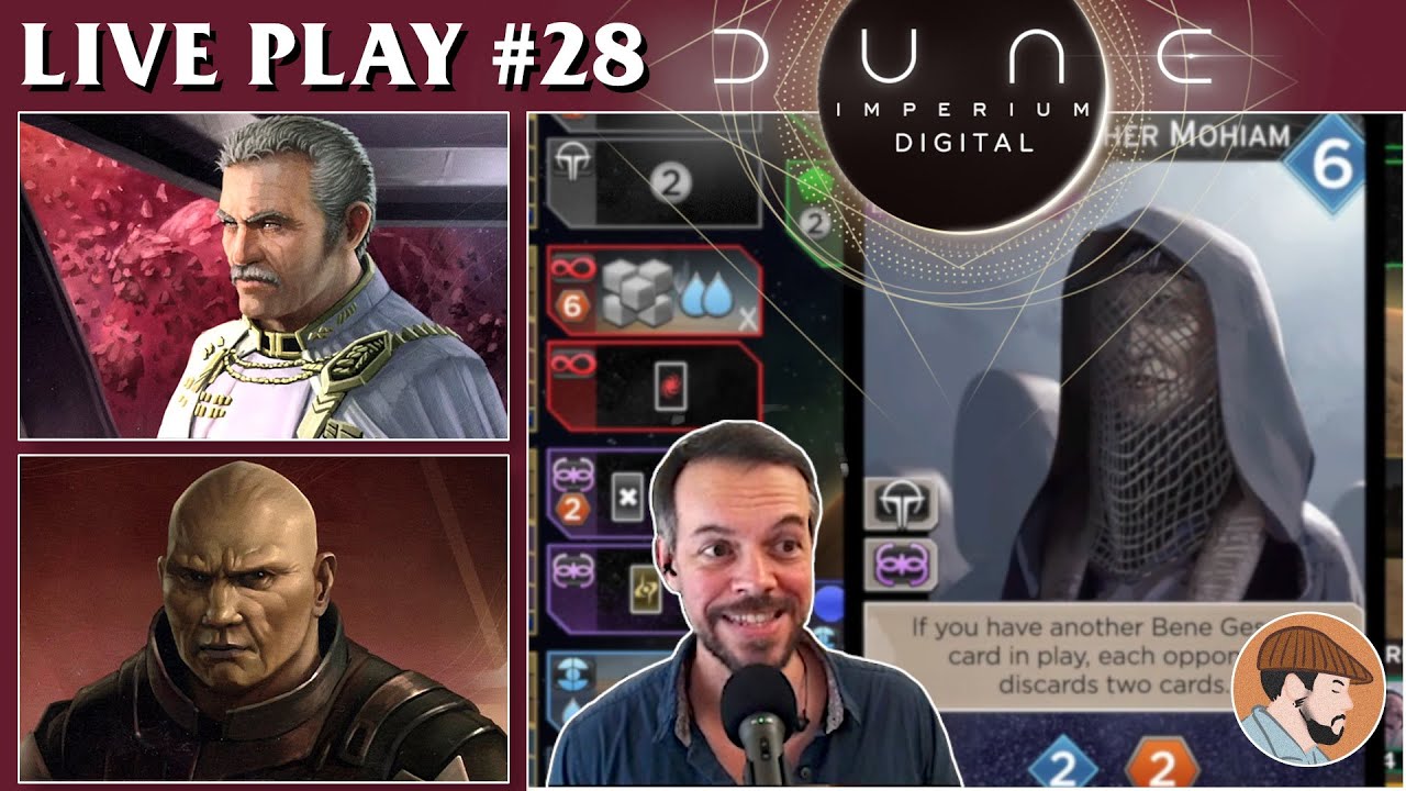 Ilban Richese and Beast Rabban: Dune Imperium Digital Live Play 28 ...