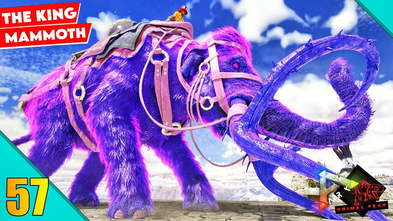 Taming My First Mythical Mammoth Demonic Coming : ARK Primal Fear Plus ...