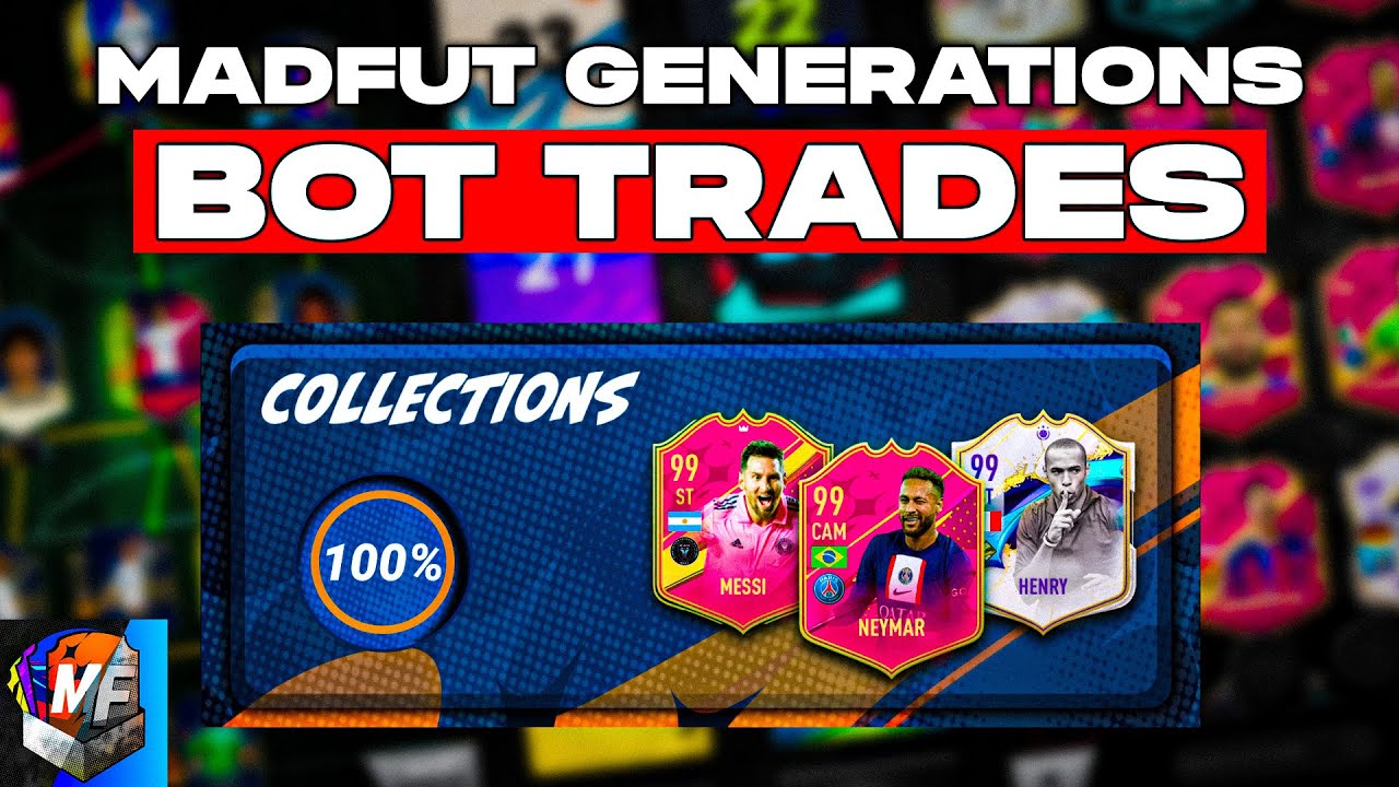 *NEW* MADFUT GENERATIONS BOT TRADES | 100% COLLECTIONS INSTANTLY - YouTube
