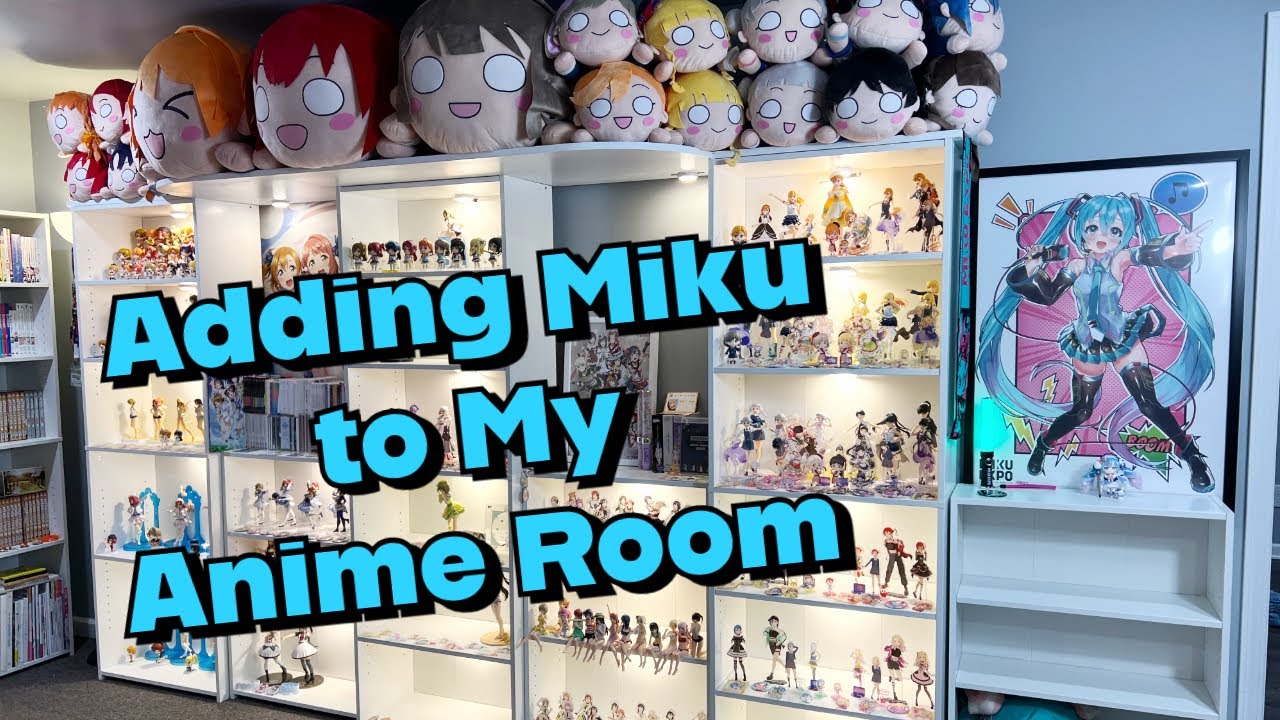 Adding a Hatsune Miku Shelf to my Anime Room! - YouTube