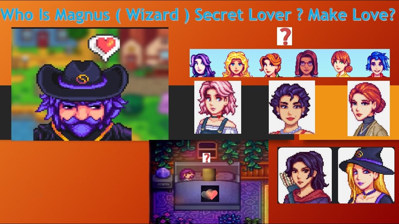 Who is The Magnus (Wizard)'s Secret Lover ? ( Haley,Olivia,Jodi, Robin ...