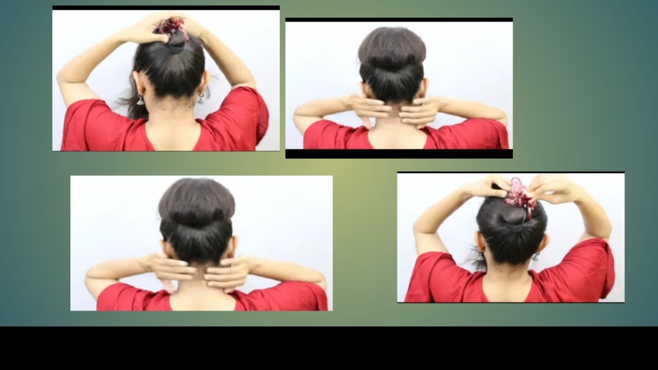 Clutcher juda hairstyles | How to Clutcher properly | Clutcher Clip ...