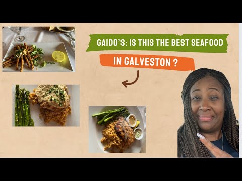 The Best Seafood in Galveston? | Gaido’s Seafood Restaurant#travelvlog ...