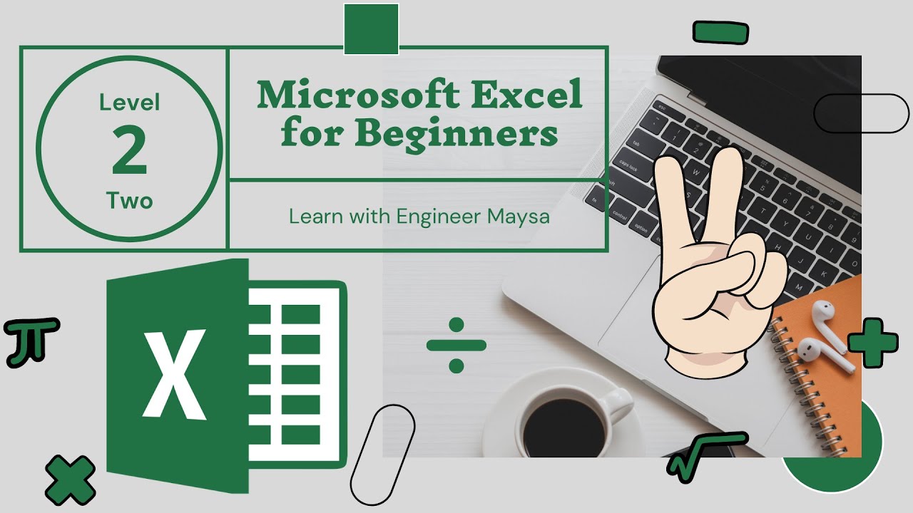 Formulas - Add Chart - Freeze Pane |Microsoft Excel Course For Beginners | Level 2 - YouTube