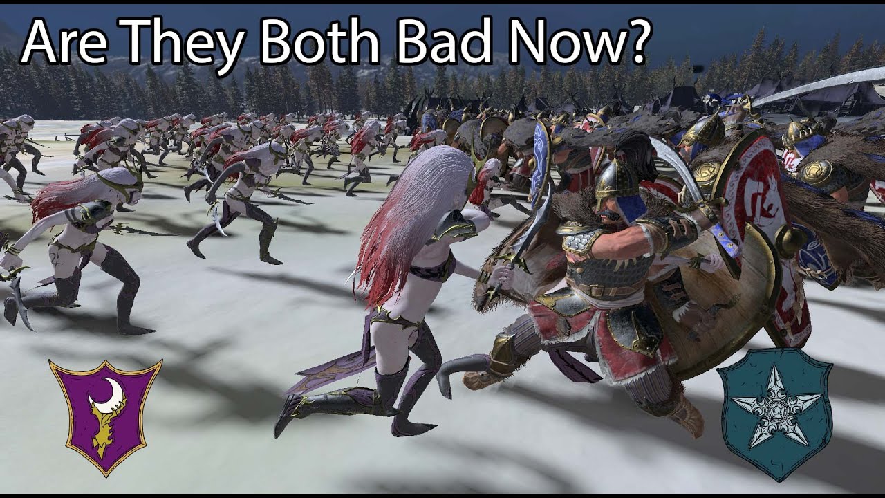 Witch Elves Tear Into Tzar Guard - YouTube