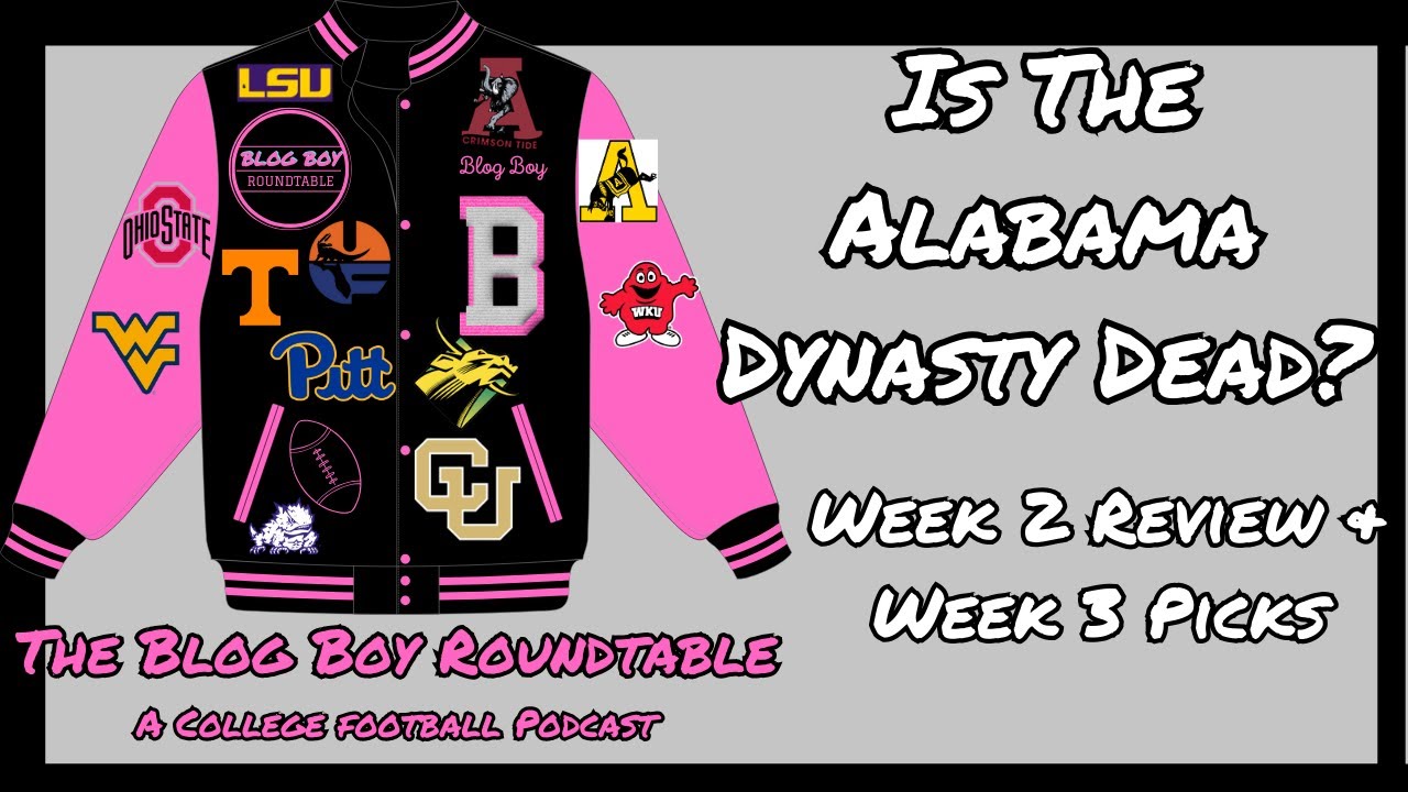 The Blog Boy Roundtable: Is the Alabama Dynasty Dead? (For Real This ...