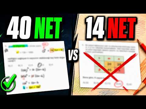 TYT Matematikte 40 Net Yapmanın Formülünü Veriyorum | YKS Matematik