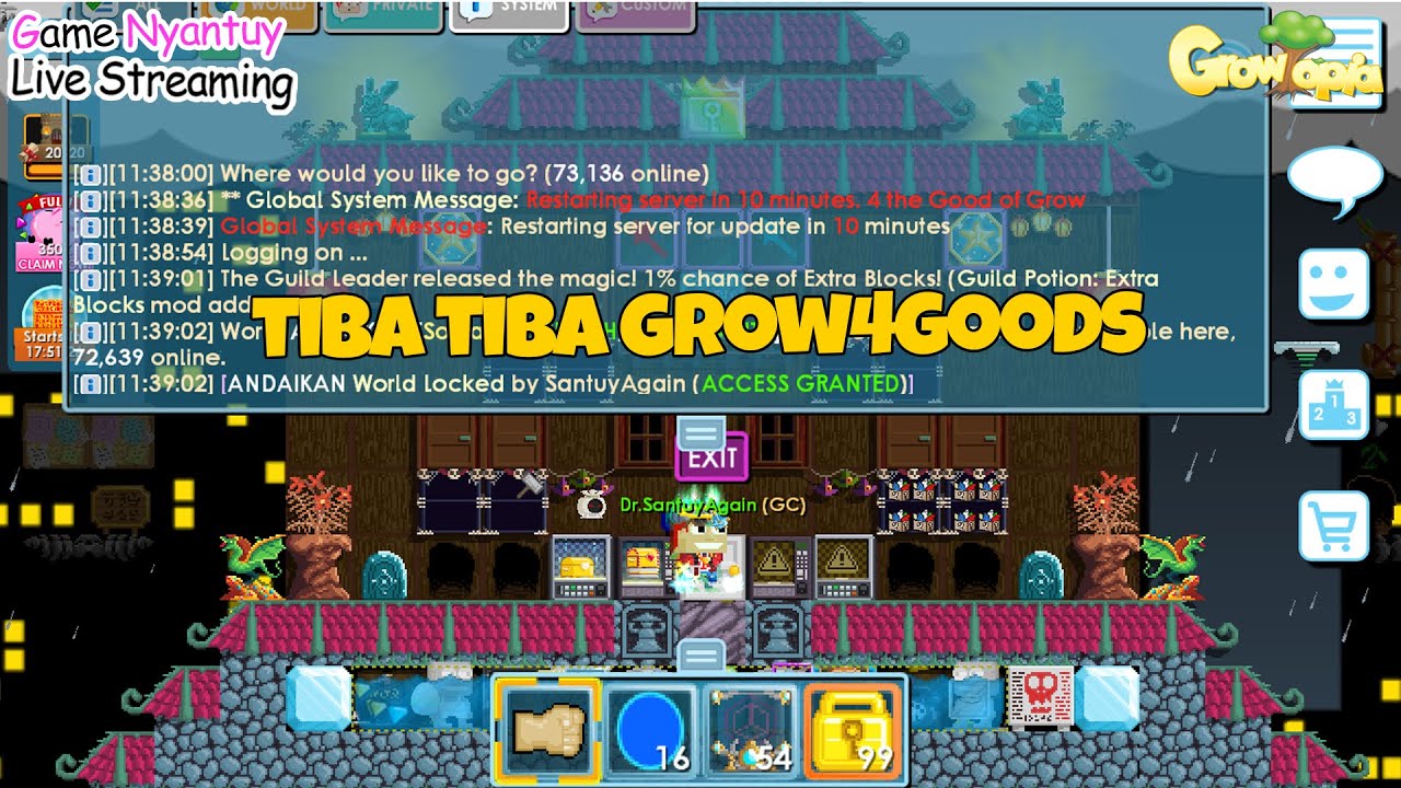 Update Event kok jam segini~ LIVE GROWTOPIA INDONESIA - YouTube