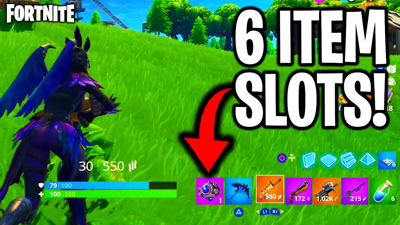 HOW to GET a EXTRA ITEM SLOT in FORTNITE?!... (Fortnite Battle Royale ...