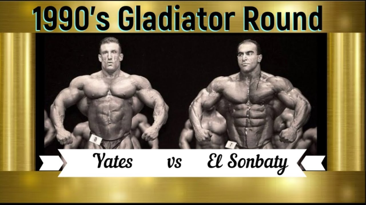 Dorian Yates vs Nasser El Sonbaty - 1990's Gladiator Round - Semi Final ...