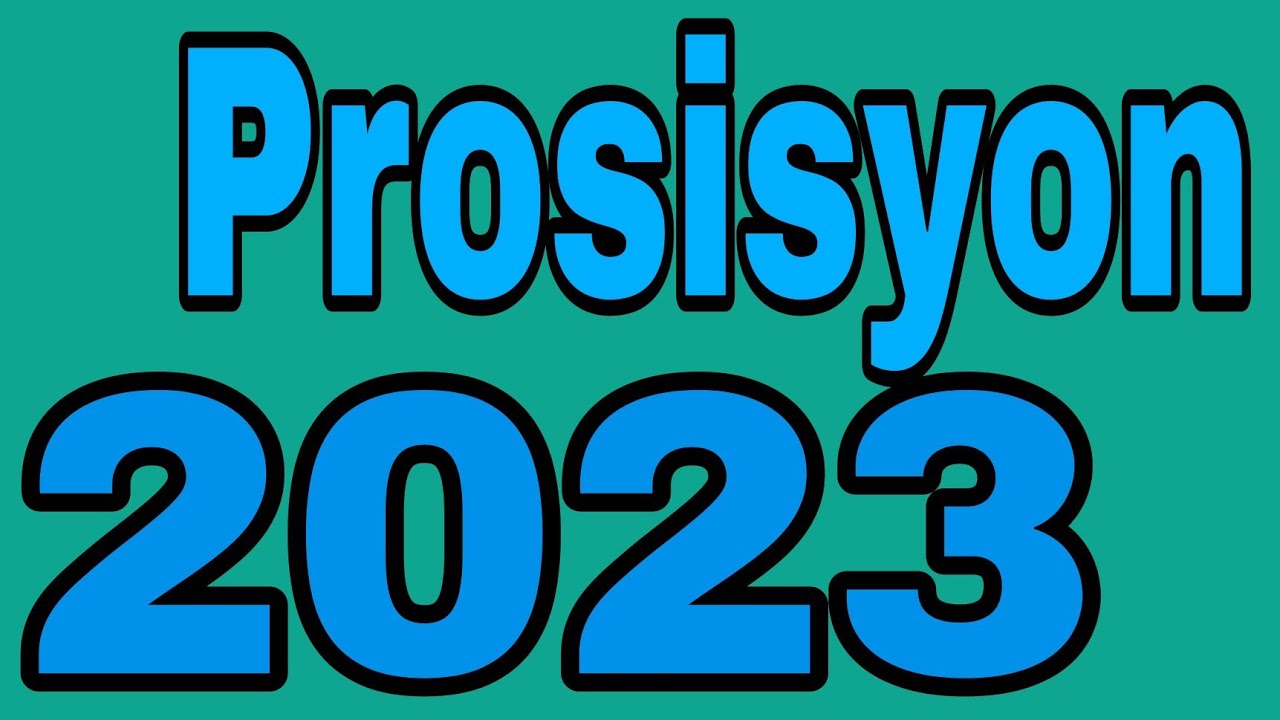 PROSISYON 2023 - YouTube
