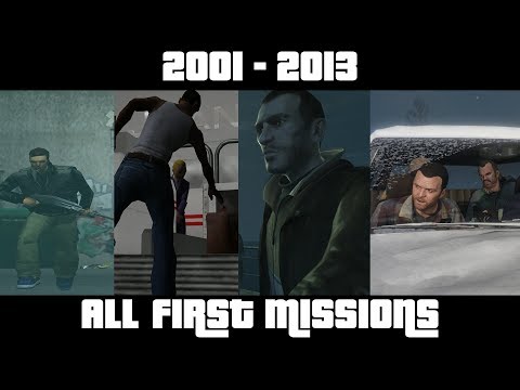 First Mission In ALL GTA Games 2001-2019