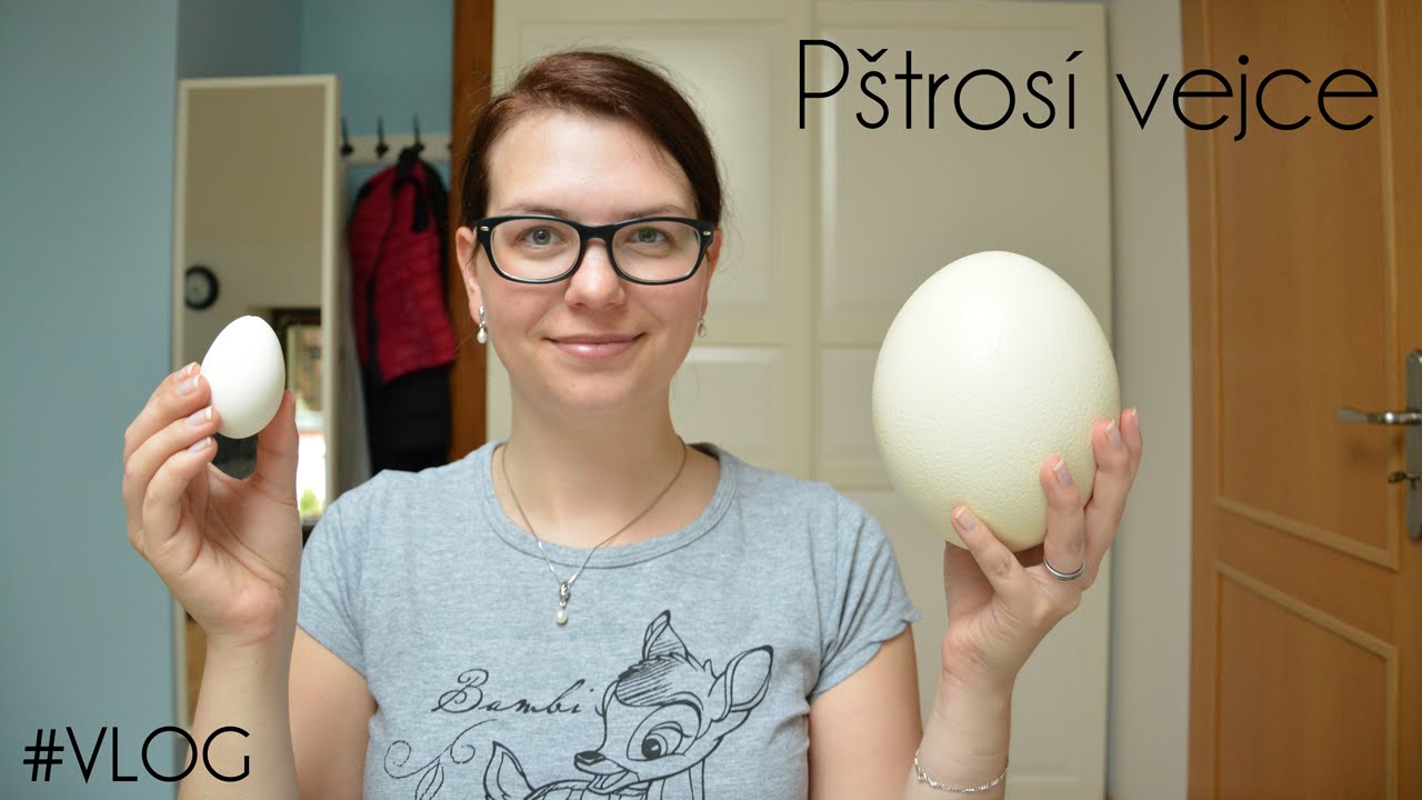 VLOG - Pštrosí vejce - YouTube