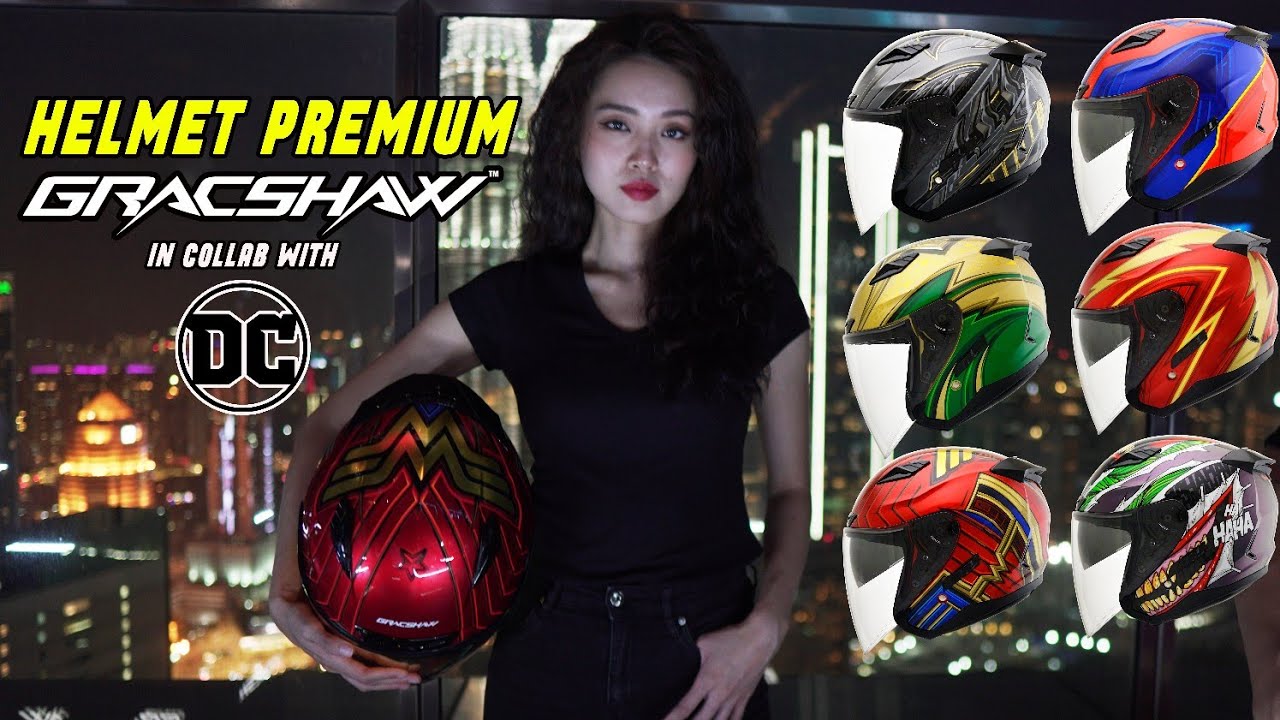 DAPAT JUMPA WONDER WOMAN MALAYSIA | GRACSHAW HELMET - YouTube