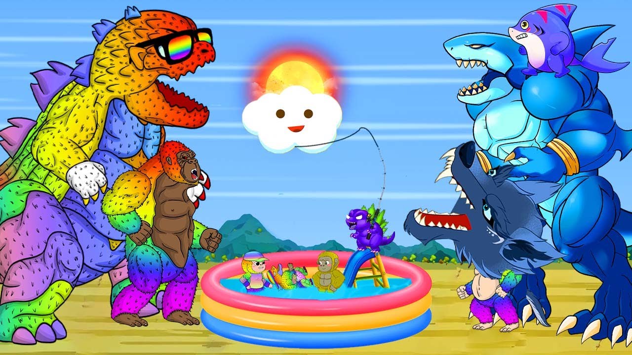 Godzilla vs Evolution of SHARK - Octopus Monsters: Ranked From Weakest ...