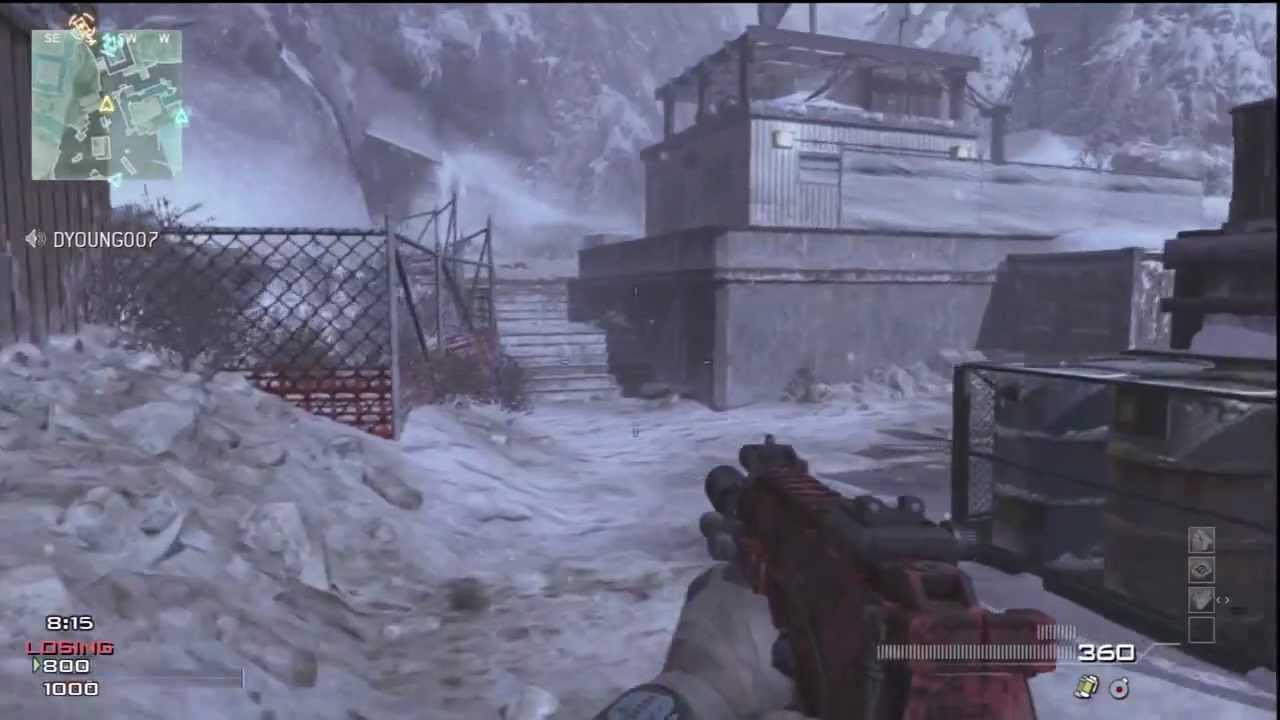 COD MW3 Outpost Live Gameplay - YouTube