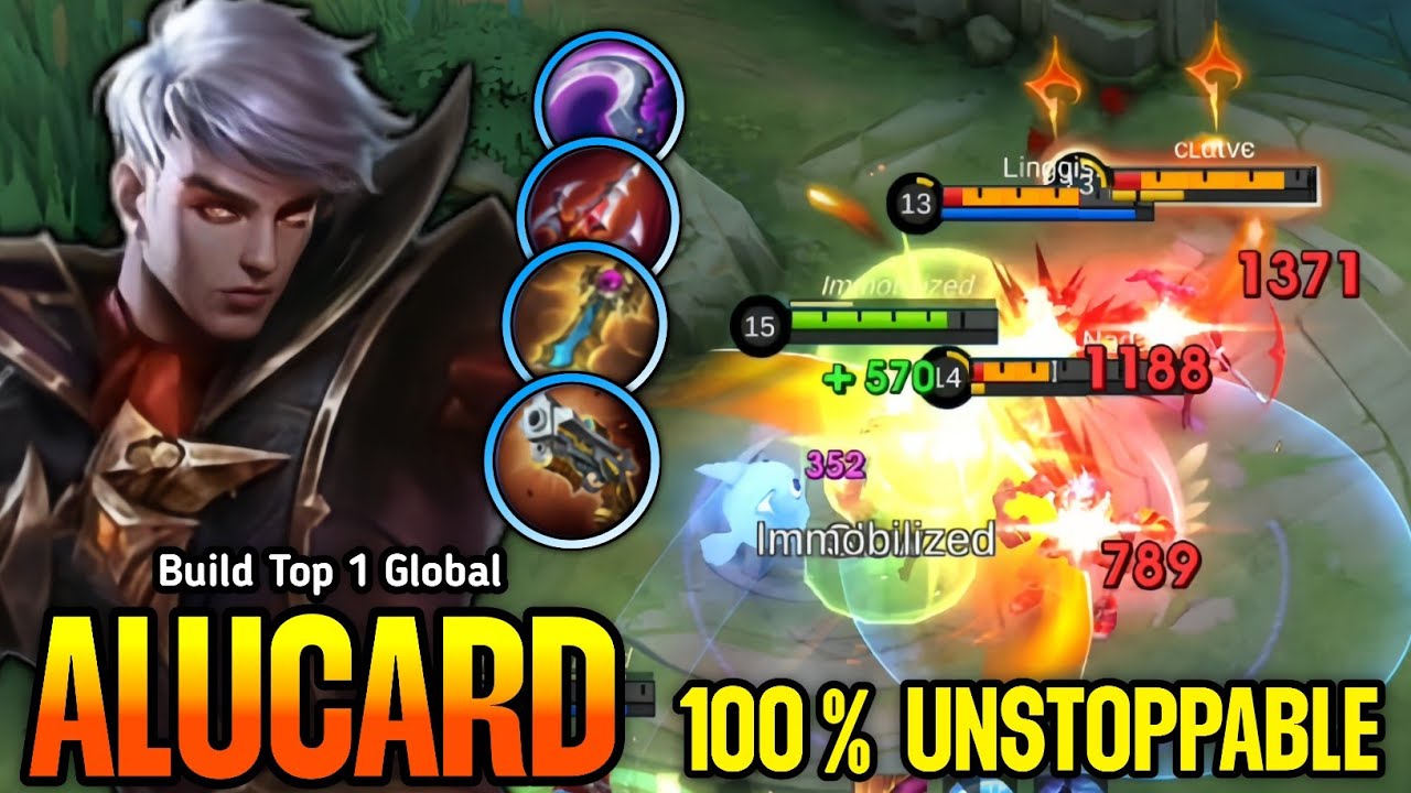 100% UNSTOPPABLE!! One Shoot Build Alucard Crazy Damage!! Build Top 1 ...