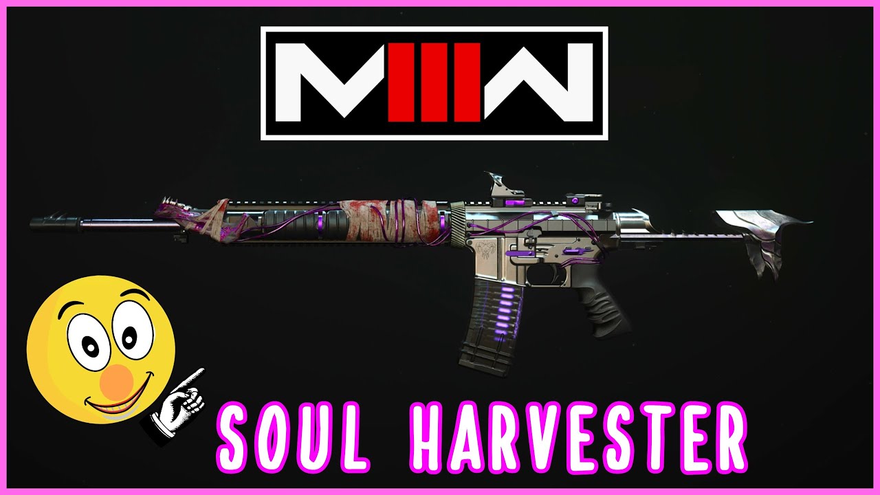 Call of Duty: MW3 - New M4 "Soul Harvester" Weapon Blueprint - YouTube