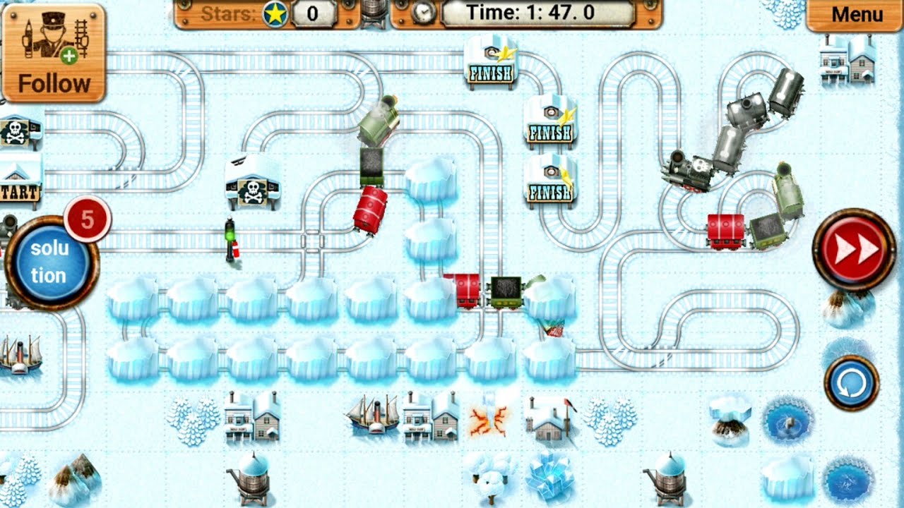 Rail Maze 2 Nice Gameplay - Train Puzzle Game - Android Gameplay #2196 ...