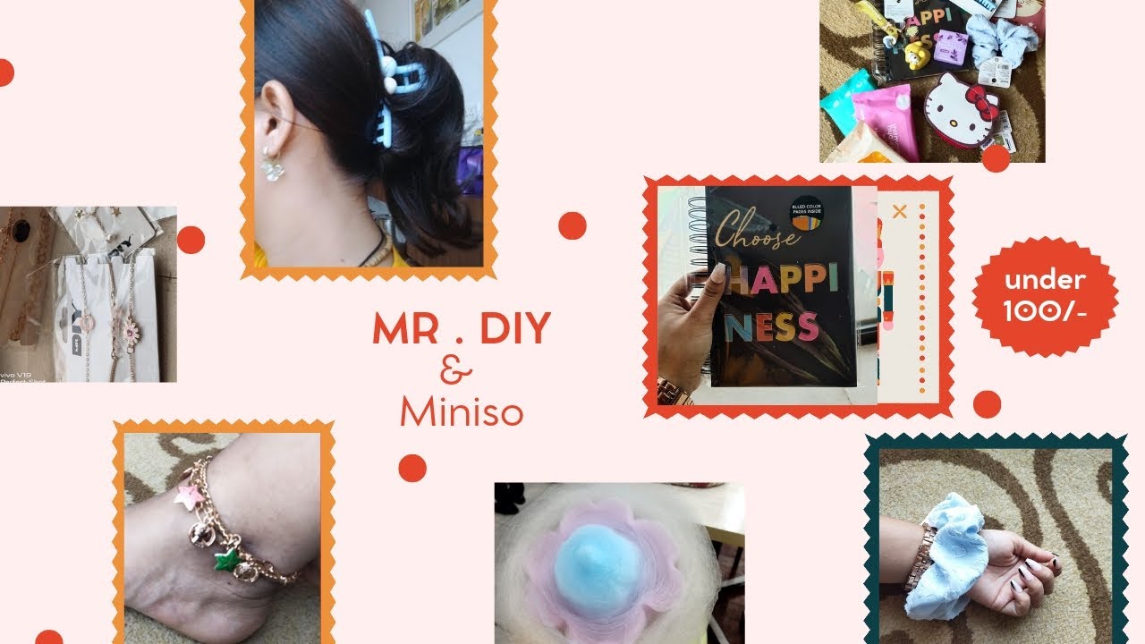 MINISO & MR. DIY HAUL | UNDER 100/- | MALL SHOPPING🛍️💸 |IN DELHI ...