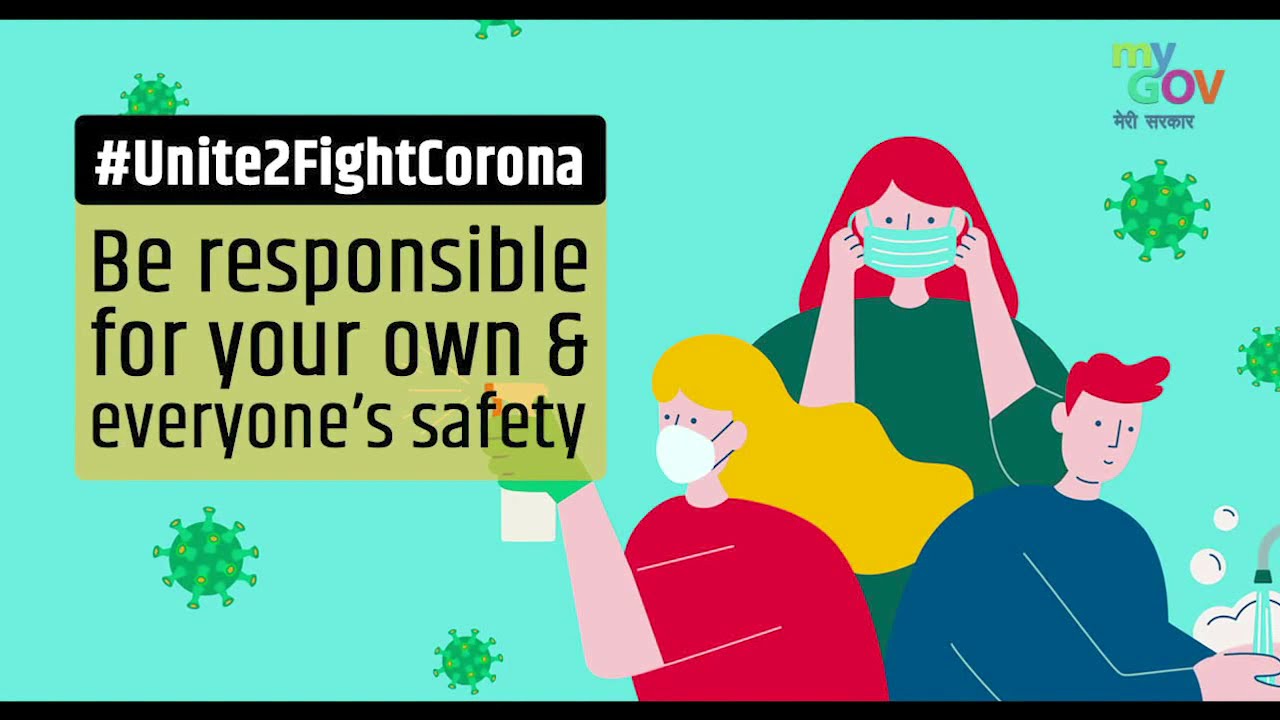 Be responsible for your own & everyone's safety #Unite2FightCorona ...