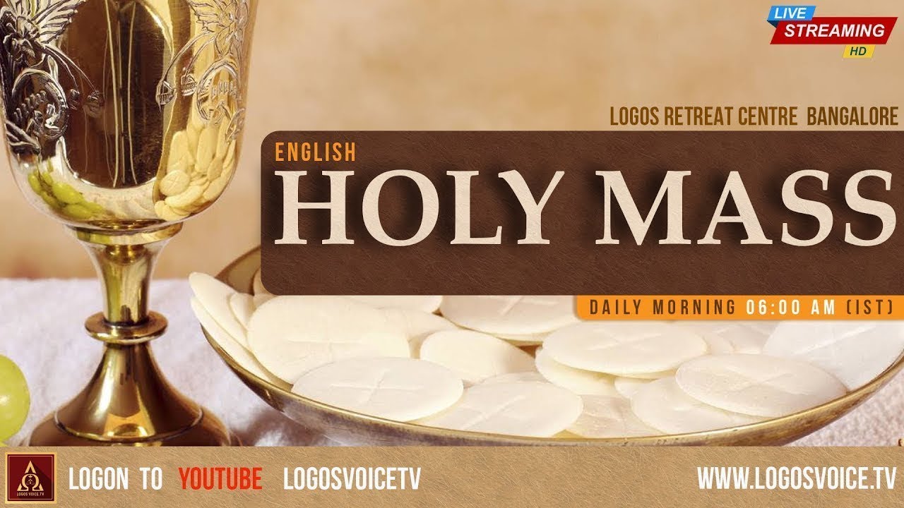Holy Mass ( English ) | Holy Mass | 12-June-2023 | Logos Retreat Centre ...