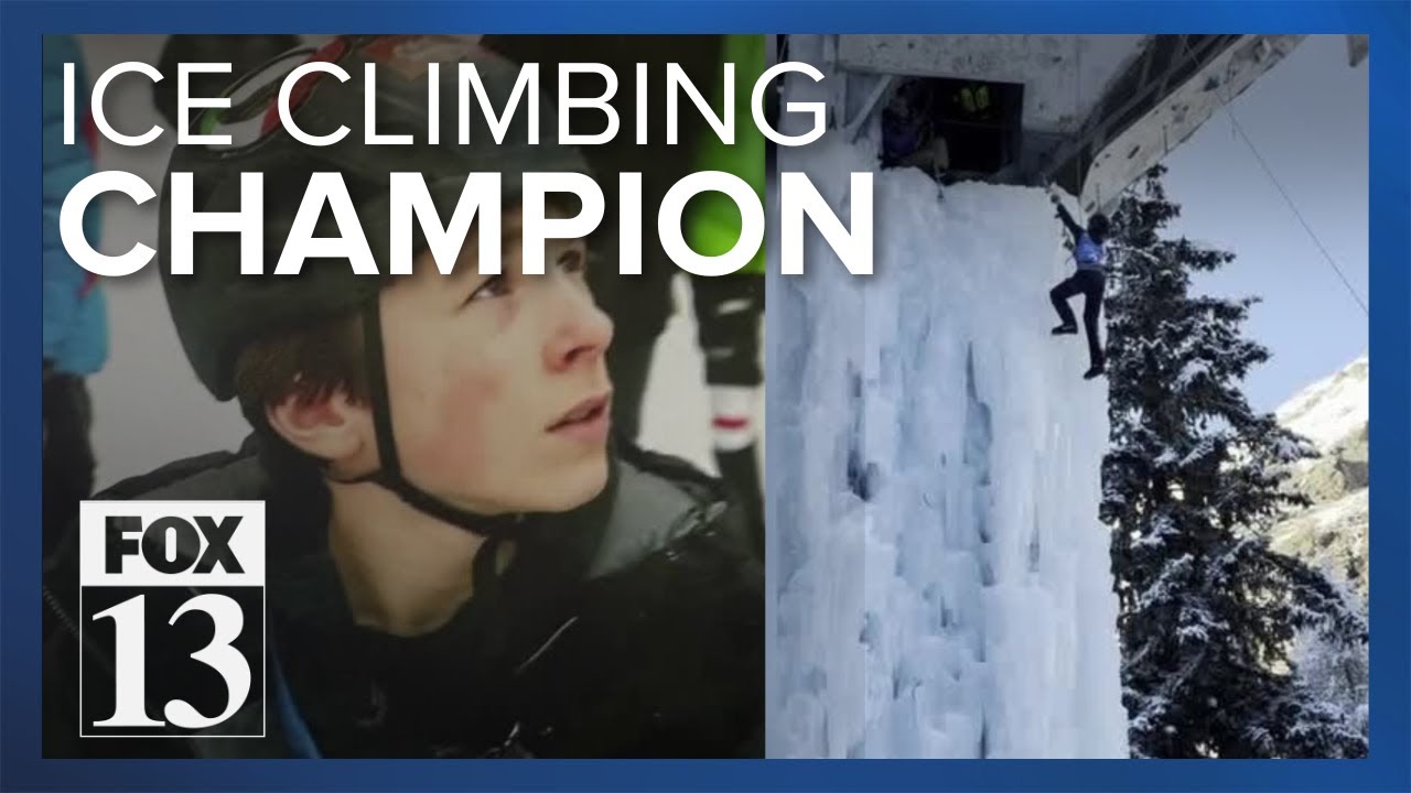 Riverton teen brings home gold again in Youth Ice Climbing World ...