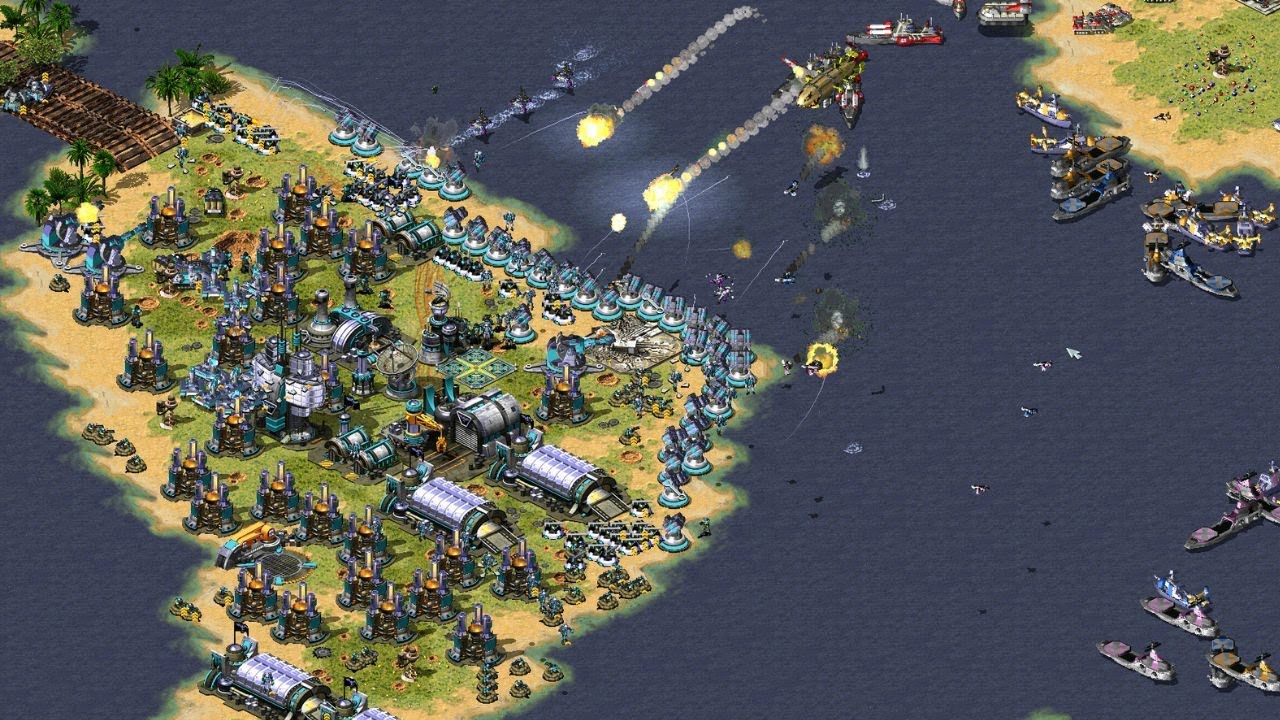Red Alert 2 | Extra Hard Ai | 7 Vs 1 | World Map | 7 Random - YouTube