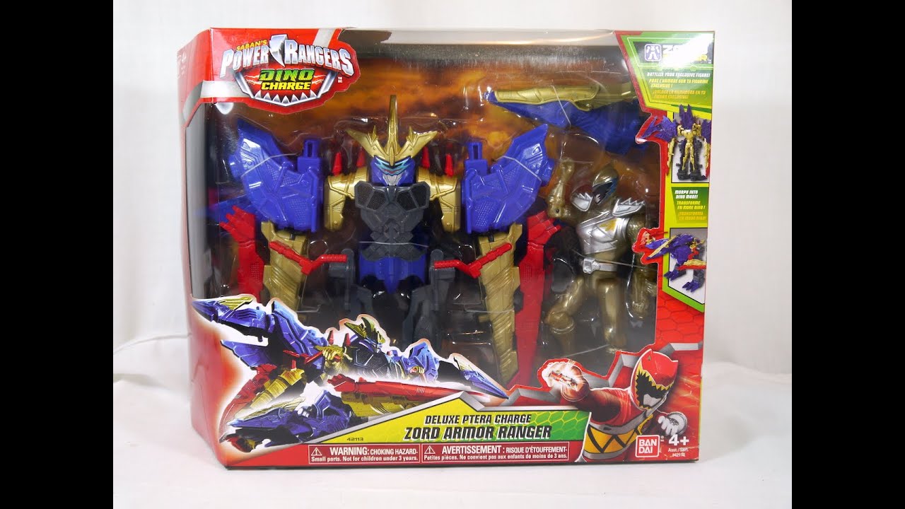 Review: Deluxe Ptera Charge Zord Armor Ranger (Power Rangers Dino ...