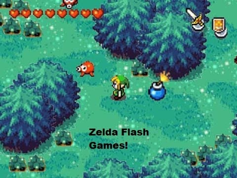 Zelda Flash Games! - YouTube