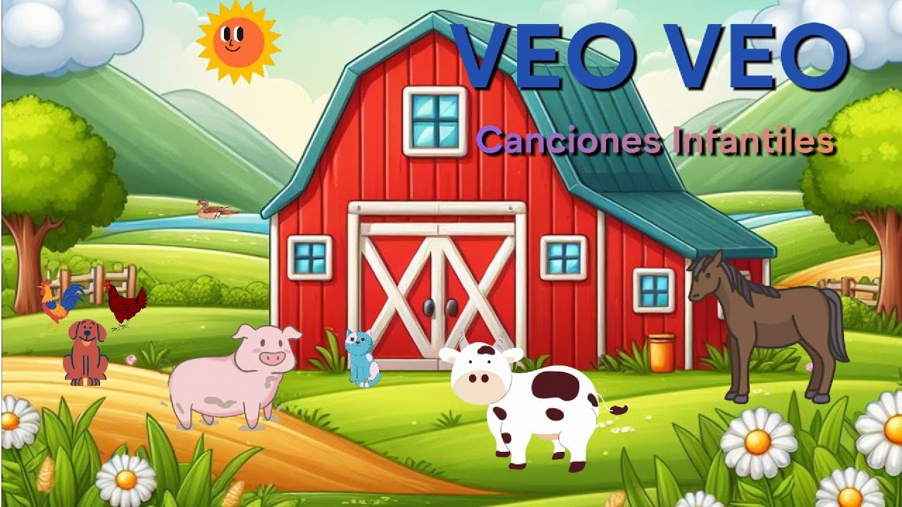 Veo Veo - Las Canciones de la granja #MundoPequeInfantilTV - YouTube