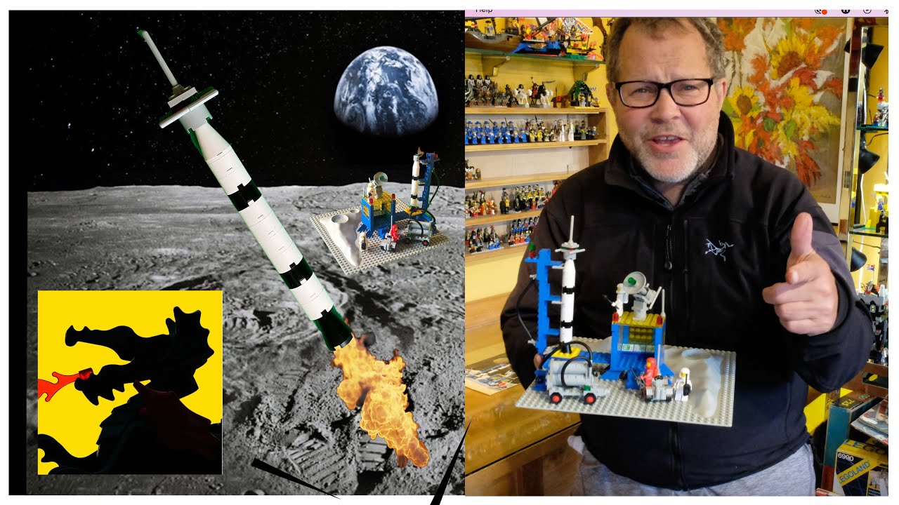 LEGO 920, 483 review - Alpha 1 Rocket Base 1979 - YouTube
