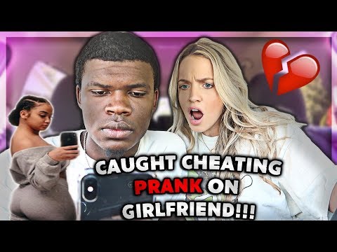 CAUGHT CHEATING PRANK ON GIRLFRIEND!! **SHE CRIED**