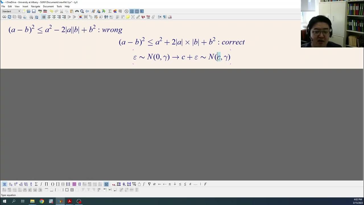 ECO621 HW3 Q2 review - YouTube