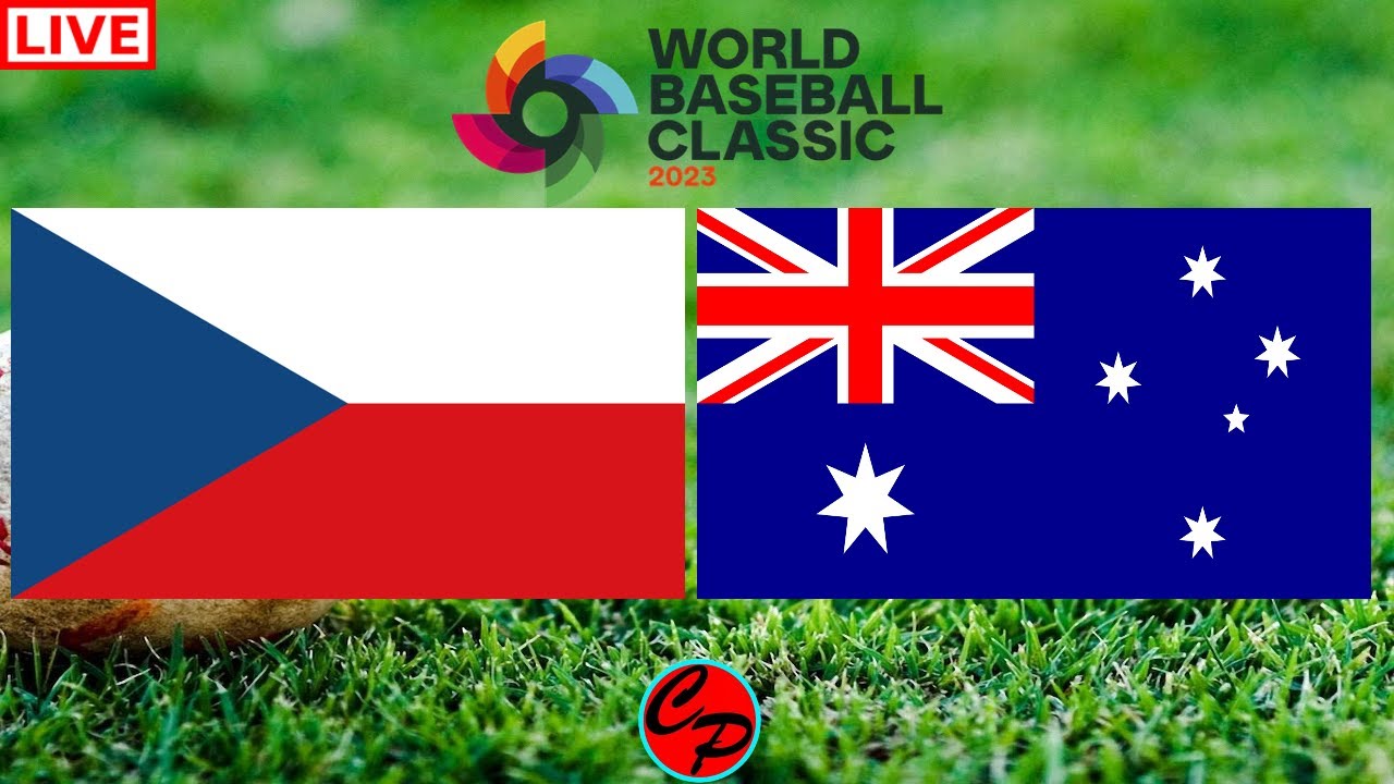 AUSTRALIA vs CZECH REPUBLIC 2023 WORLD BASEBALL CLASSIC LIVE GAME CAST ...