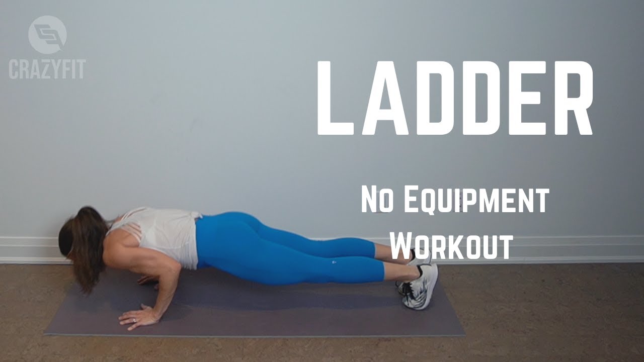 21 Day Challenge Day 16//Descending HIIT Ladder - No Equipment Do ...