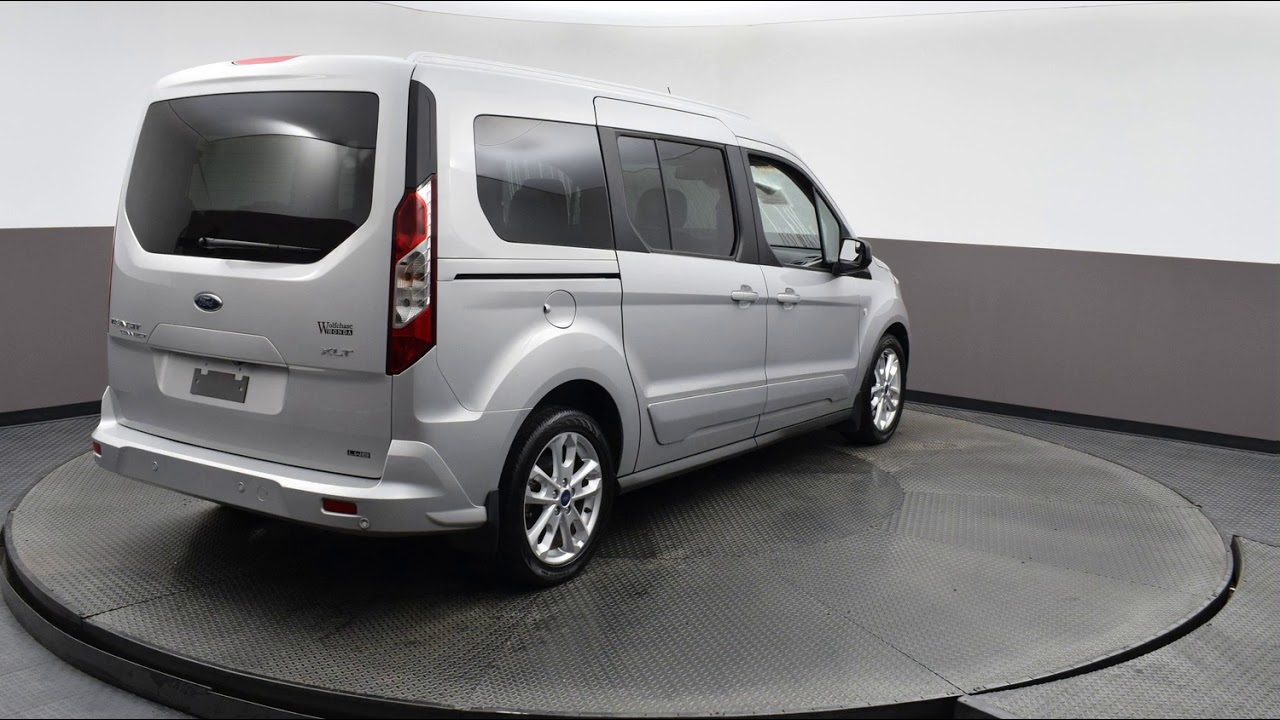 2017 Silver Metallic Ford Transit Connect 4D Wagon #6002Z - YouTube