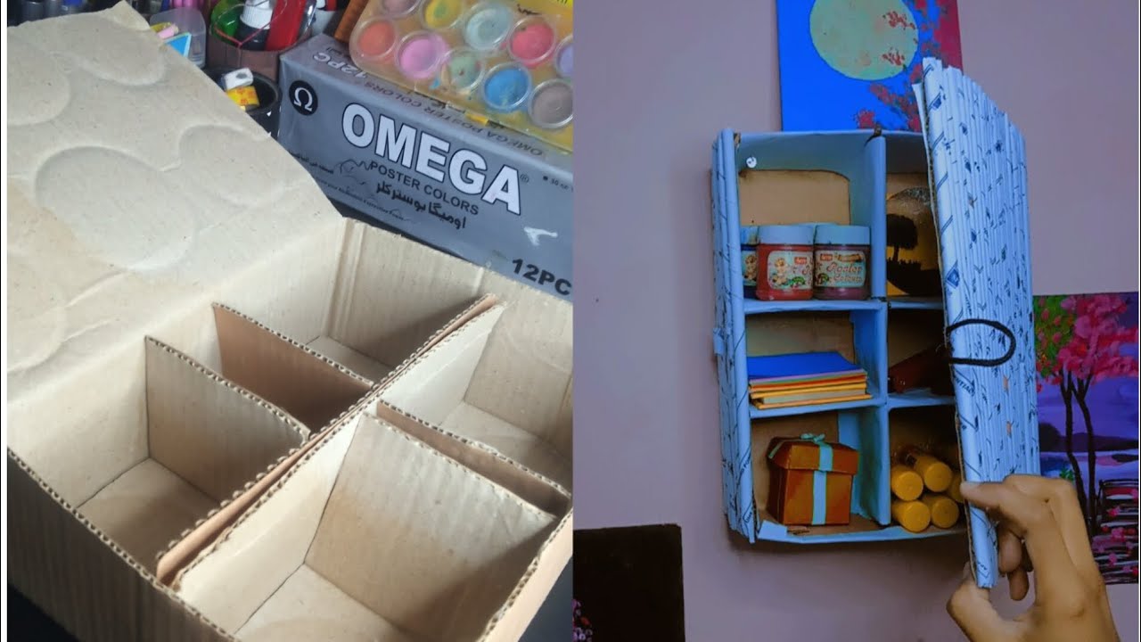 Diy Wall Hanging Organizer|Waste Paper 🗞️|Recycle Waste Paper |Wall ...
