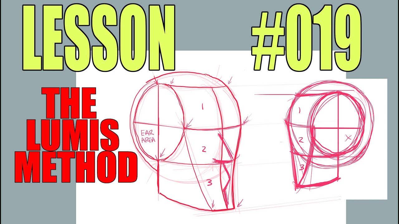 Drawing Lesson #019 The "Lumis Method" - YouTube