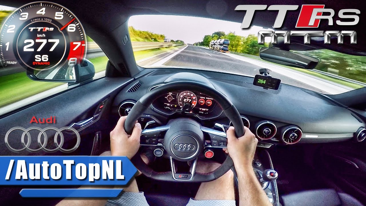 Audi TT RS AUTOBAHN POV 465 HP MTM by AutoTopNL - YouTube