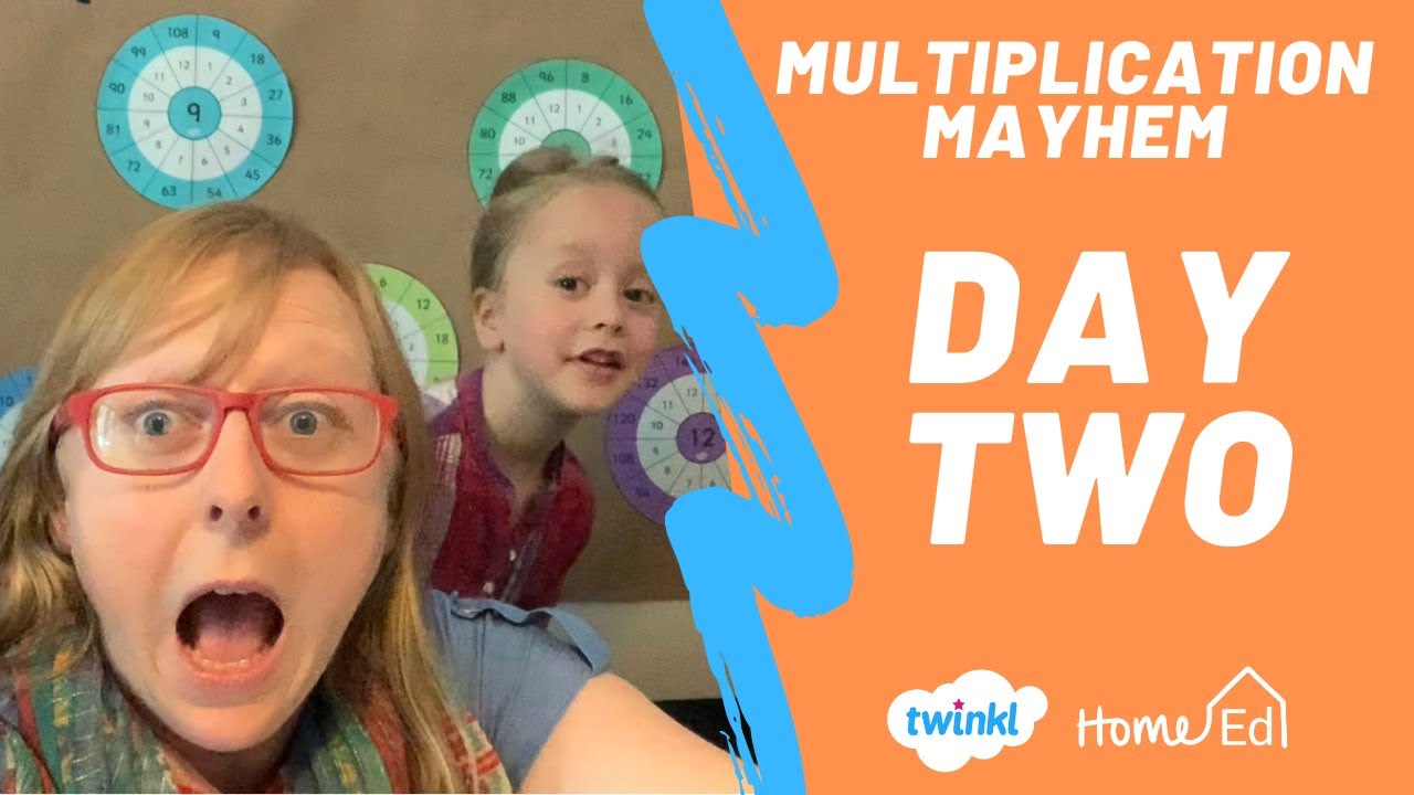 Multiplication Mayhem: Day Two - YouTube