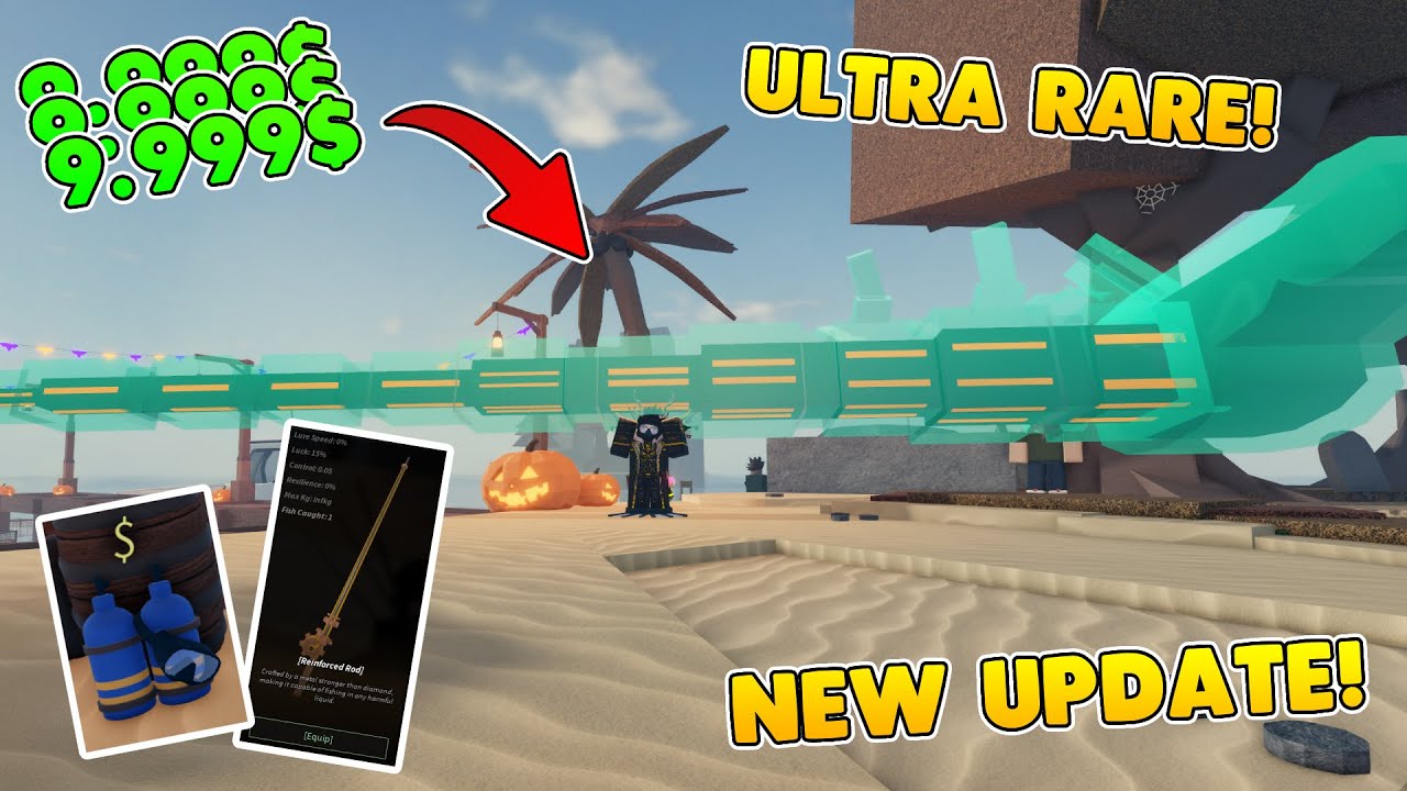 EVERYTHING FROM THE NEW UPDATE in FISCH | Roblox - YouTube