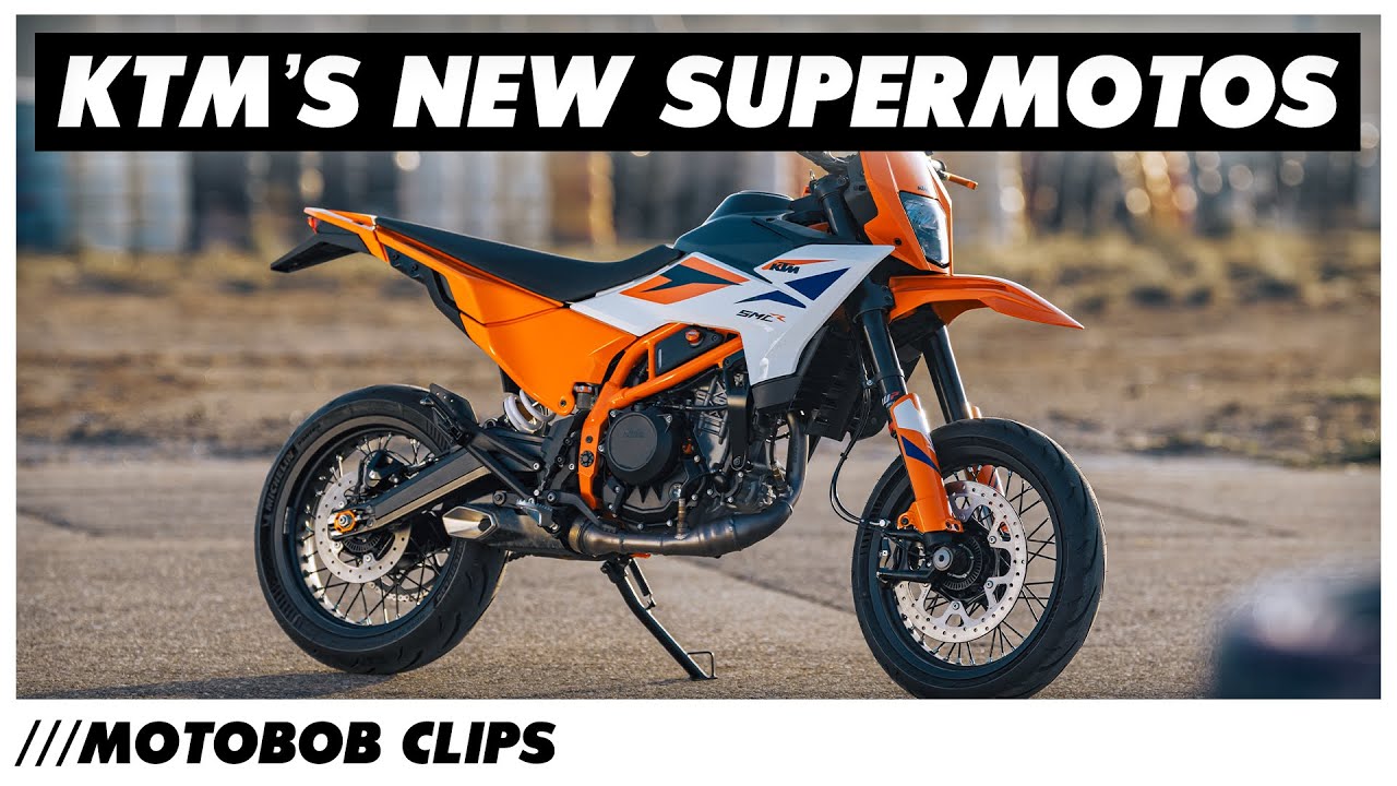 KTM Announce New 2025 390 & 125 SMC R Supermotos! - YouTube