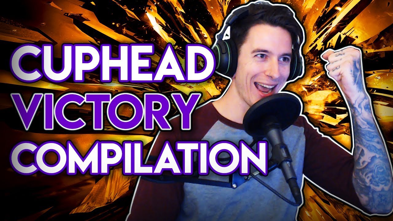 CUPHEAD Victory Compilation | Reactions and Best Moments | All Levels ...