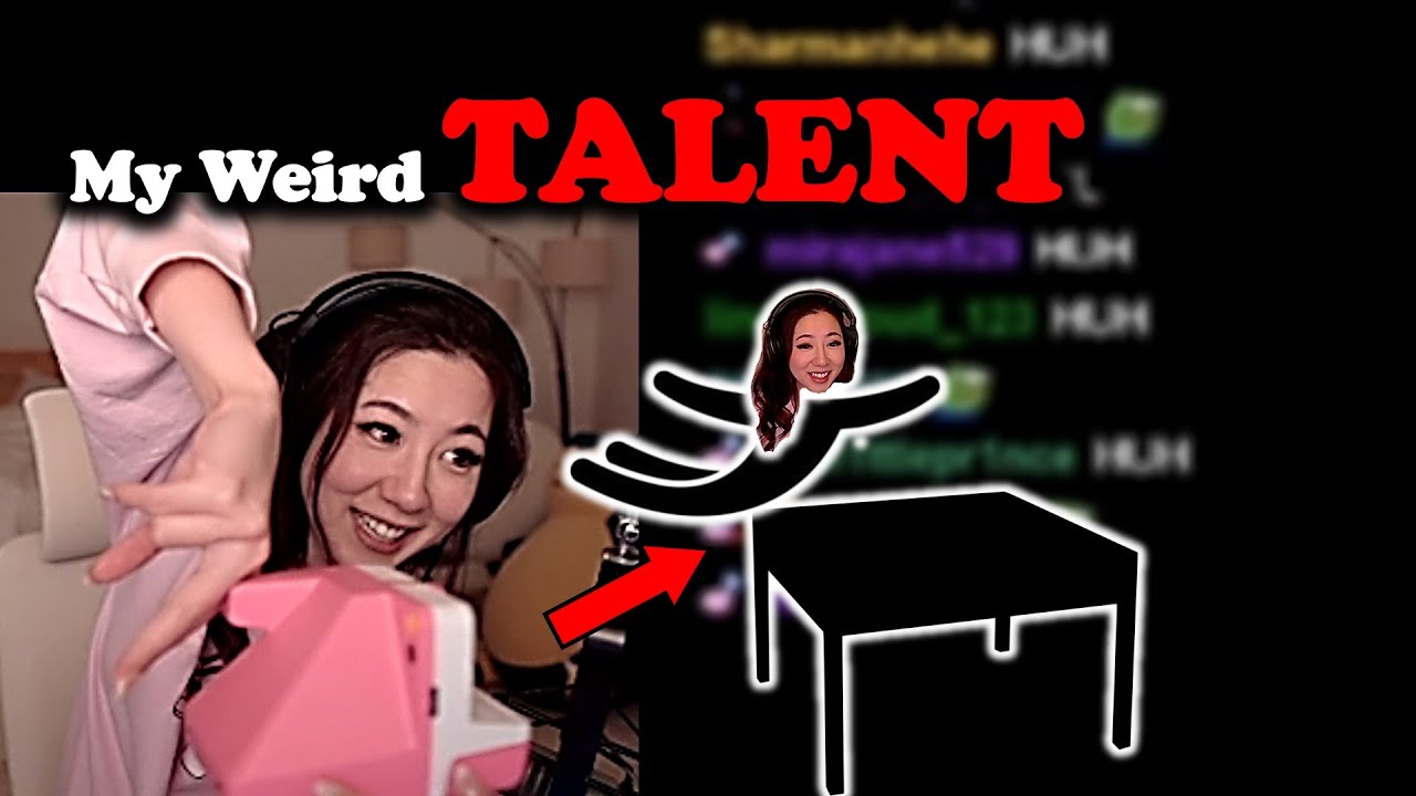 Fuslie reveals her WEIRD Talent that nobody could do it - YouTube