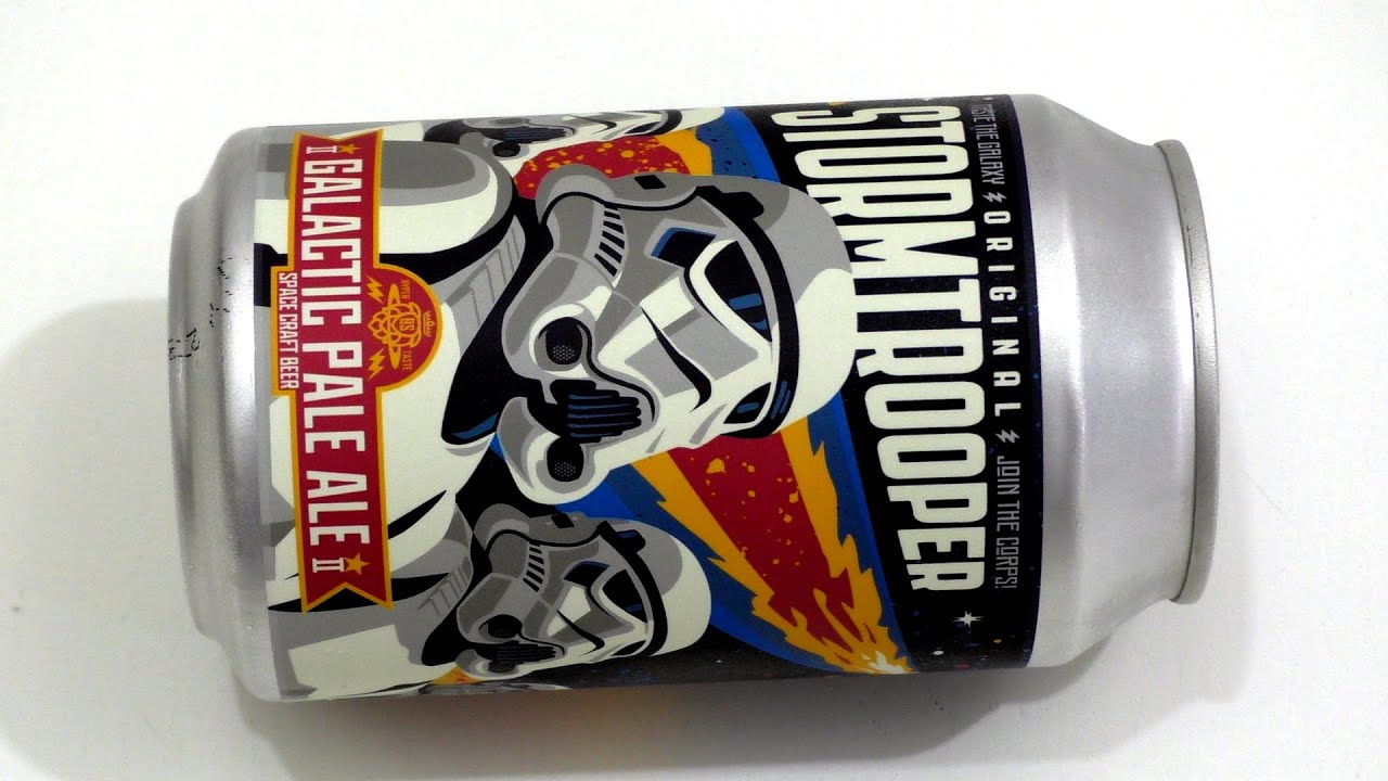 Original Stormtrooper Beer from the UK - YouTube
