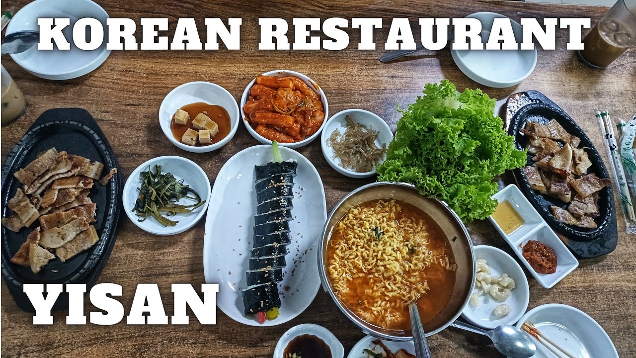 YISAN KOREAN RESTAURANT | FOOD TRIP | Trinabeybe - YouTube