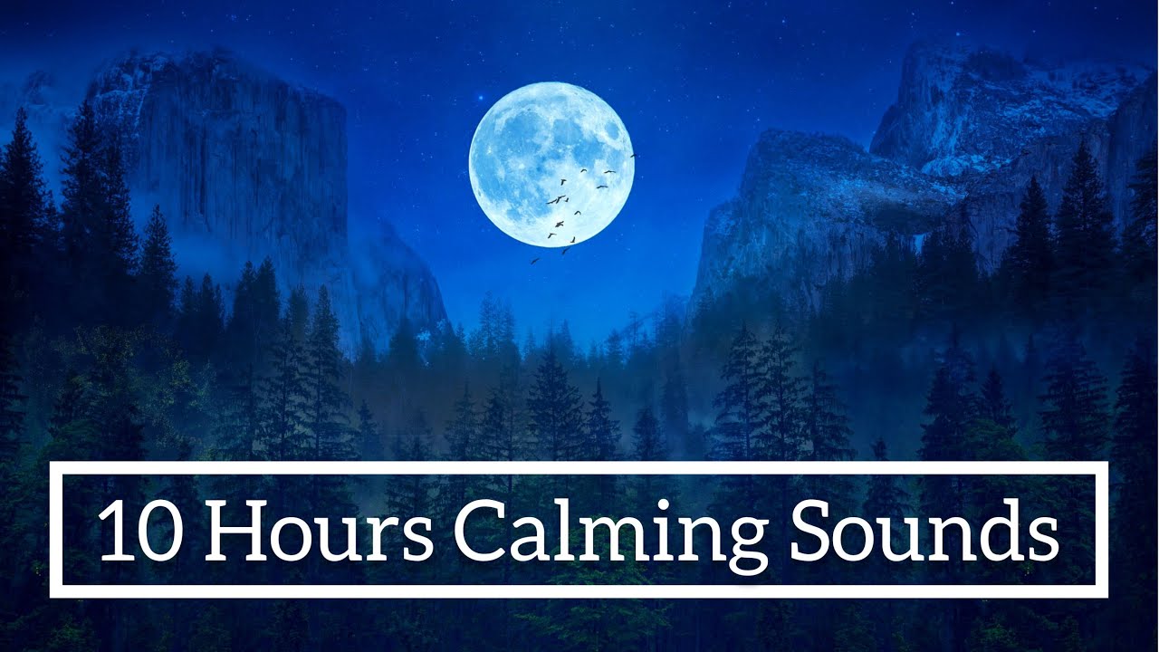 10 Hours of Calming Mountain Waterfall and River Relaxing Nature Sounds ...