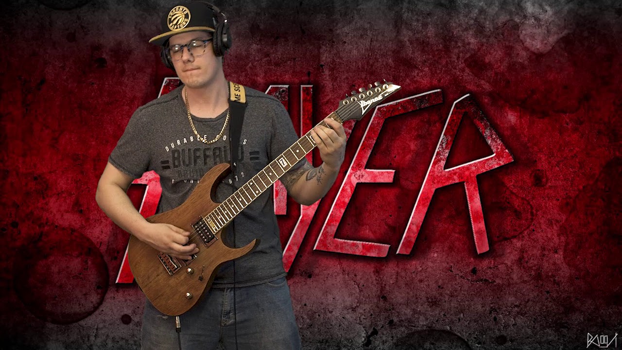 Slayer Skeletons Of Society Guitar Cover - YouTube