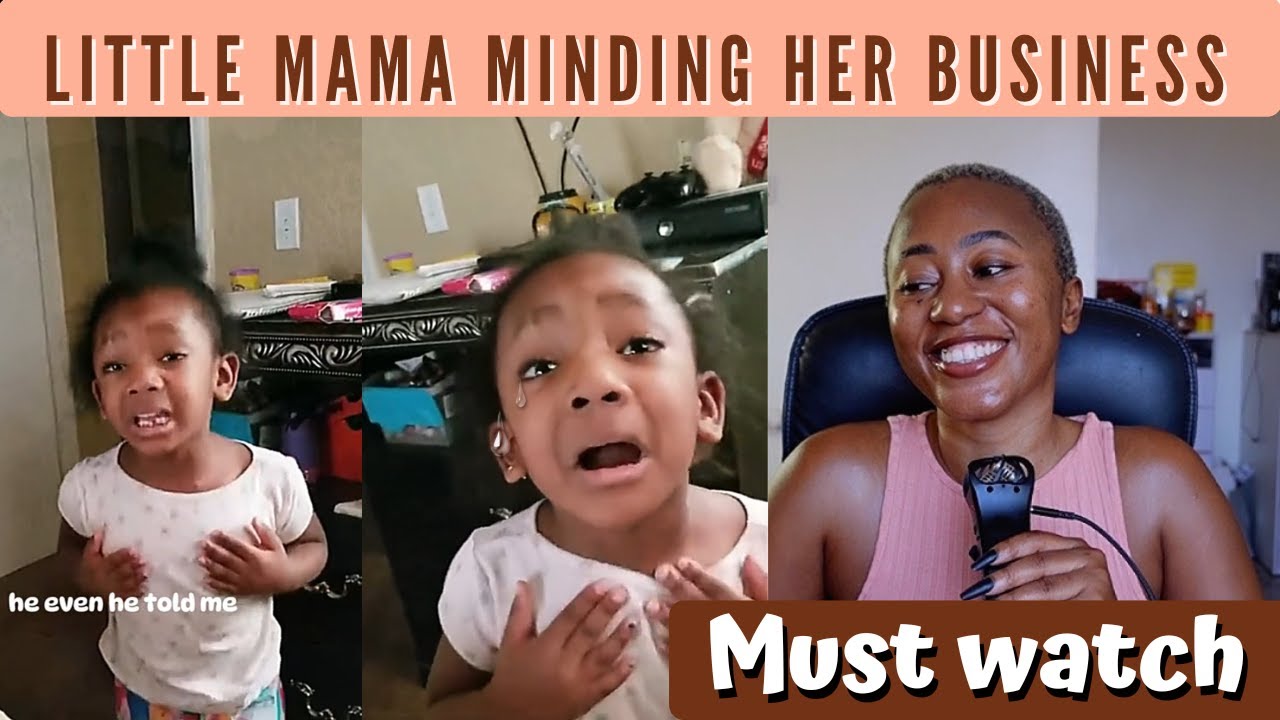 Funny Video Of Little Mama Minding Her Business - YouTube